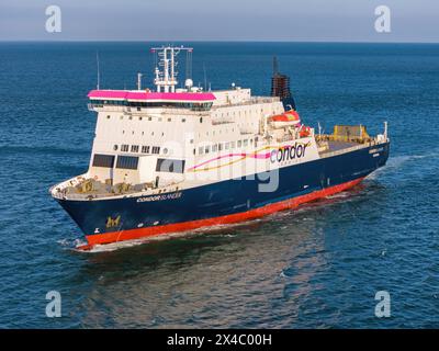 Condor Islander is a cross-Channel ROPAX ferry operated by Condor ...