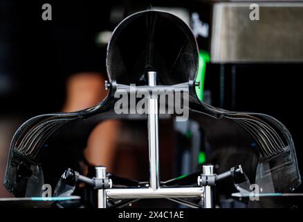 Mercedes engine cowling Stock Photo - Alamy