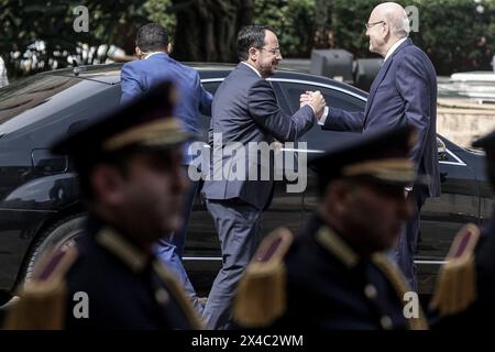 Beirut, Lebanon. 02nd May, 2024. Lebanese Prime Minister Najib Mikati ...