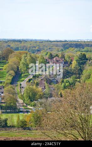 The village of Newtown Linford in Leicestershire, East Midlands, UK ...