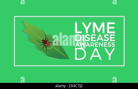 May is Lyme Disease Awareness Month. Holiday concept. Template for ...