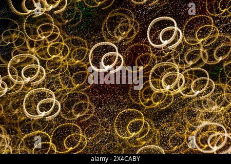 USA, Arizona, Buckeye. Abstract of holiday lights Stock Photo - Alamy
