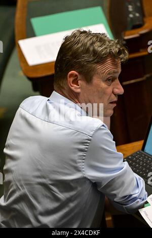 L-R, Minister of Justice Paul Van Tigchelt, Mons general prosecutor ...