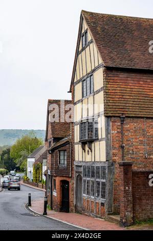 Ditchling Village Sussex UK - Ditchling High Street Stock Photo - Alamy