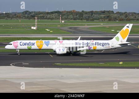 German Condor Boeing 757-300 with registration D-ABON in special livery ...