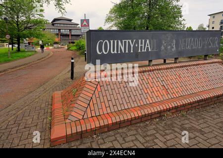 Cardiff County Hall office, Cardiff Bay. May 2024 Stock Photo - Alamy
