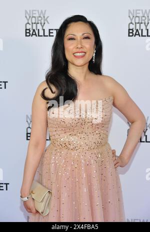 Allyson Tang (L) attends the 2024 New York City Ballet Spring Gala at ...