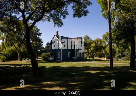 Old Edmonton with historical building and modern architecture Stock ...