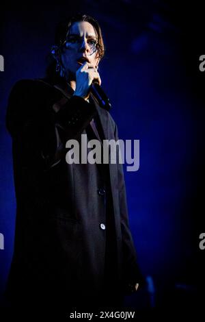 Italy 2 May 2024 Pvris - singer Lyndsey Gerd Gunnulfsen aka Lynn Gunn ...