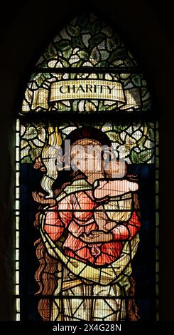 Edward Burne-Jones, stained glass window, Faith, Fides, Langham ...