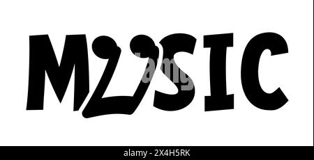 set of music doodle vector Stock Photo - Alamy
