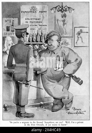 1940s - An amusing Second World War period cartoon depicting the ...