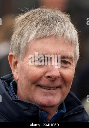 Trainer Barry Connell after a winning ride on Nine Graces in the Sky ...