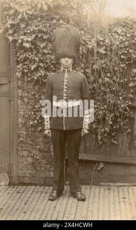 A Victorian era soldier in the Coldstream Guards Stock Photo - Alamy