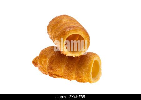 puff tubes isolated on white background Stock Photo - Alamy