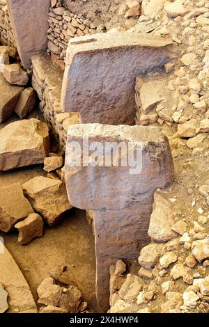 Gobekli Tepe archaeological site near Sanliurfa (Urfa), Turkey Stock ...