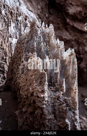 Salt structures, Valle de la Luna, San Pedro de Atacama, Antofagasta ...