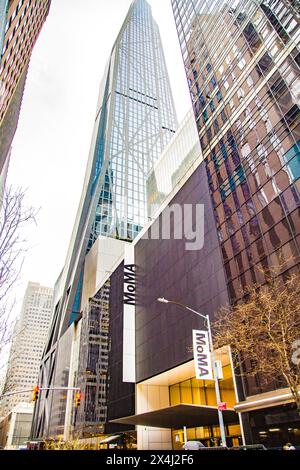 Museum fuer Moderne Kunst MoMa, Midtown Manhattan, New York City Stock ...