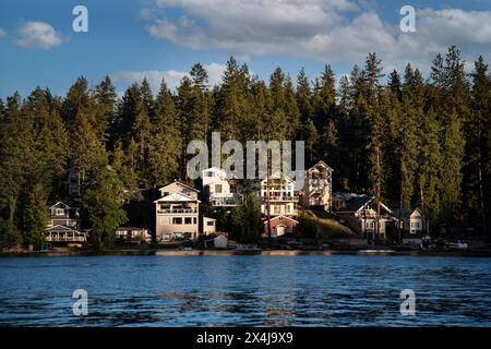 Loon Lake, Stevens County, Washington, USA Stock Photo - Alamy