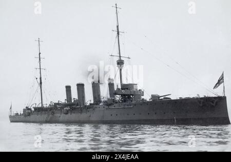 HMS Weymouth, British light cruiser Stock Photo - Alamy