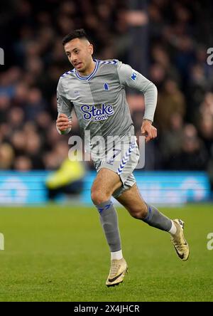 Everton's Dwight McNeil during the Premier League match at Goodison ...
