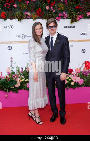 Alexandra Maria Lara und Sam Riley bei der Ankunft zur Abschluss Feier ...