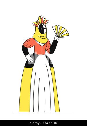 Ancient masquerade character vector simple Stock Vector Image & Art - Alamy