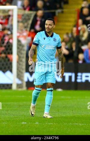 Josh Dacres-Cogley #12 of Bolton Wanderers F.C.in action during the Sky ...