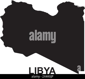 Libya map icon,vector illustration symbol background Stock Vector Image ...
