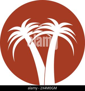 date palm icon vector illustration template design Stock Vector Image ...