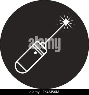 Laser pointer icon vector illustration symbol design Stock Vector Image ...