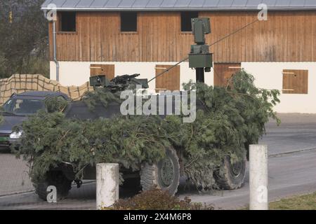Ein Spähwagen Fennek der Bundeswehr. Ein Spähwagen Fennek der ...