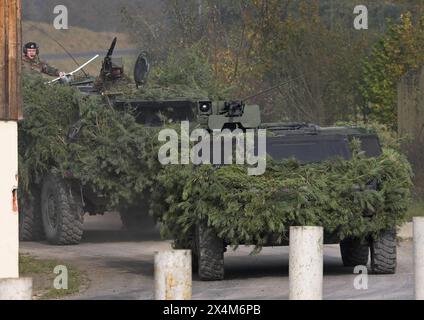 Ein Spähwagen Fennek der Bundeswehr. Ein Spähwagen Fennek der ...
