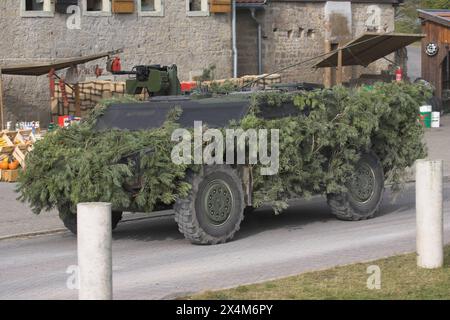 Ein Spähwagen Fennek der Bundeswehr. Ein Spähwagen Fennek der ...