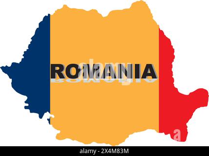 Romania map icon vector illustration symbol design Stock Vector Image ...