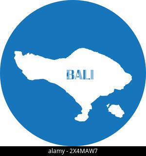 Bali island map icon vector illustration symbol design Stock Vector ...