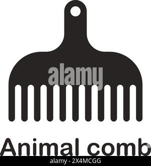 Pet comb icon, flat style Stock Vector Image & Art - Alamy