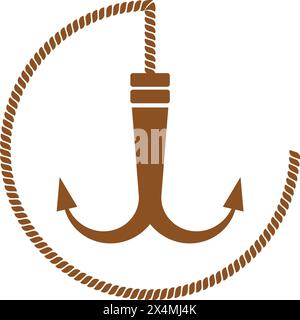 grappling hook icon vector illustration design template Stock Vector ...