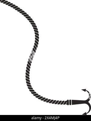 grappling hook icon vector illustration design template Stock Vector ...