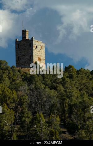 Stokes Castle, Austin, Nevada Stock Photo - Alamy