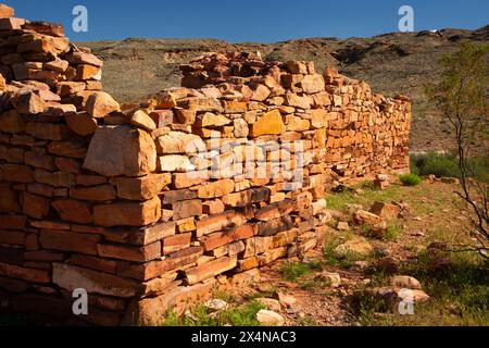 Fort ruins, Fort Pearce Historic Site, St. George Bureau of Land ...