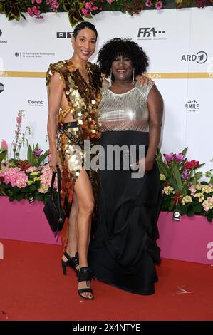 Thelma Buabeng bei der Verleihung der Bunte New Faces Awards Film 2025 ...