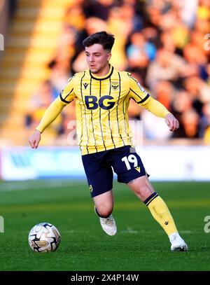Oxford United's Tyler Goodrham during the Sky Bet Championship match at ...