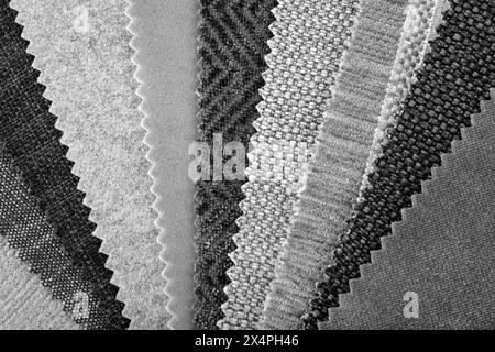 closeup of fabric chart swatches choice for interior design Stock Photo ...