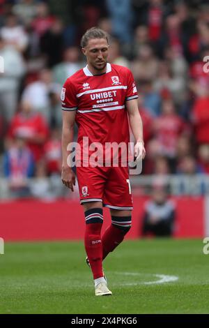 Middlesbrough's Luke Ayling during the Sky Bet Championship match at ...