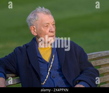 Sir Ian McKellen visiting Windsor Castle on the day Prince Philip died ...