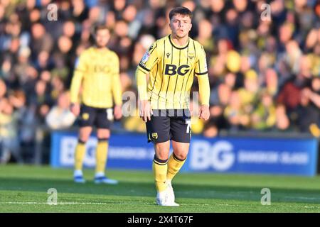 Tyler Goodrham 19 Oxford United) controls the ball during the Sky Bet ...