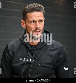Jason Tindall assistant manager of Newcastle United arrives at stadium ...