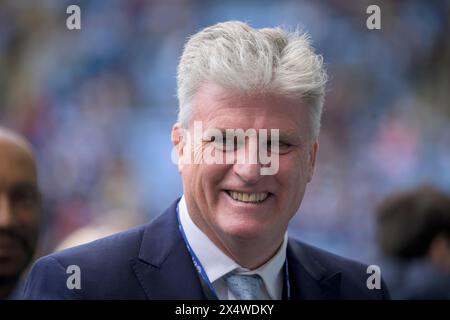 Coventry City owner Doug King during the statue reveal ceremony at the ...