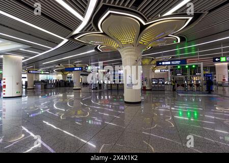 Beijing, 14 April 2024: Cao Qiao Caoqiao Beijing Daxing Airport Express ...